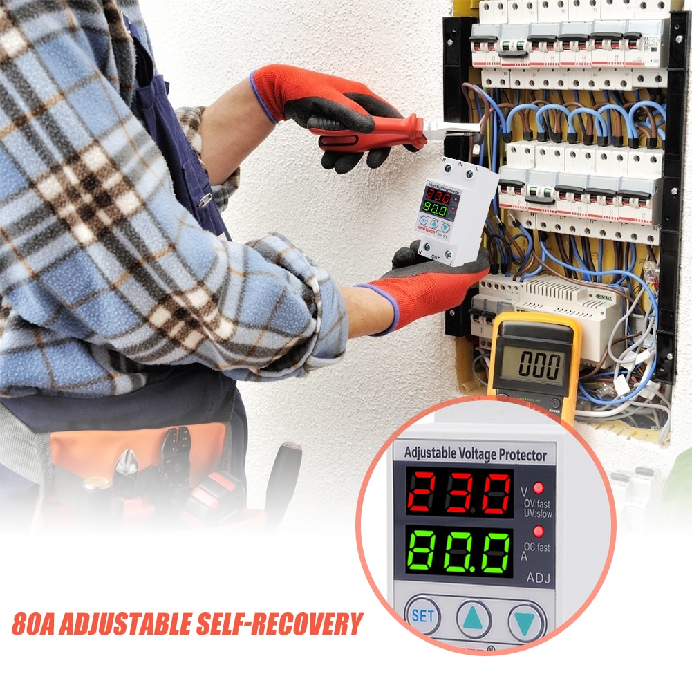 Classic Household 80A Adjustable Voltage Surge Pro... – Grandado