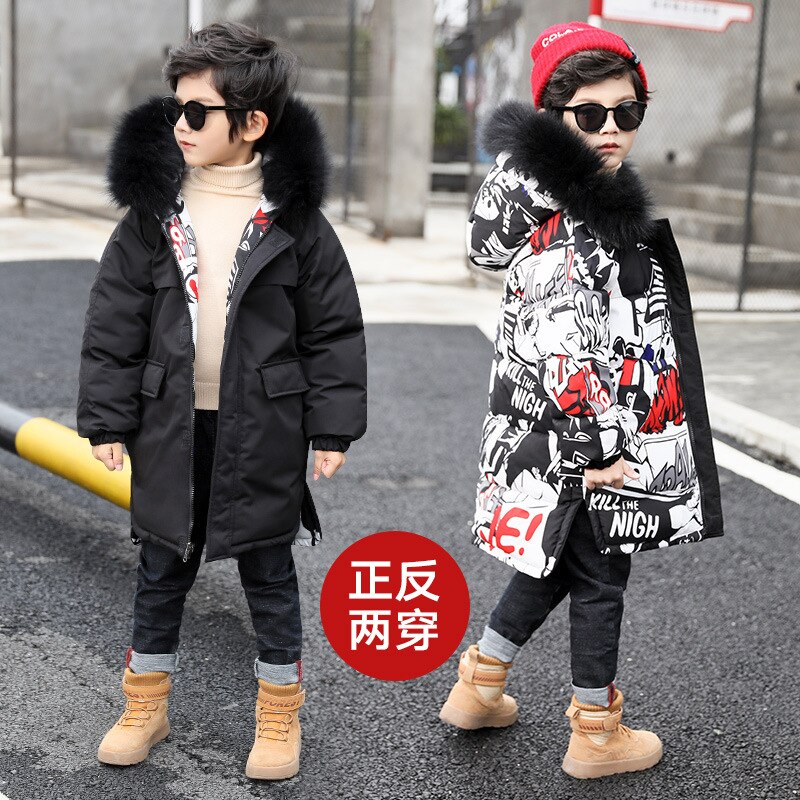 Children's clothing cotton winter big children thi... – Grandado