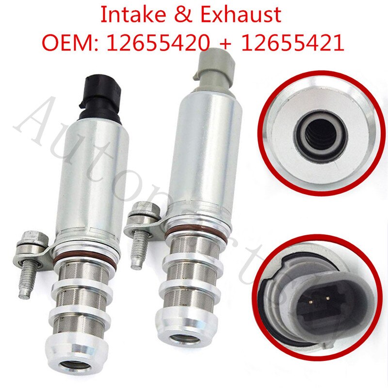 2 Pcs Intake & Uitlaat Olie Controle Timing Valve ... – Grandado