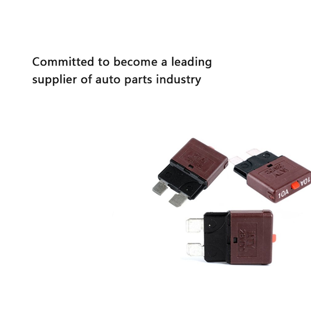 10A Fuse 12v/24v Fits Circuit Breaker Blade Automo... – Grandado