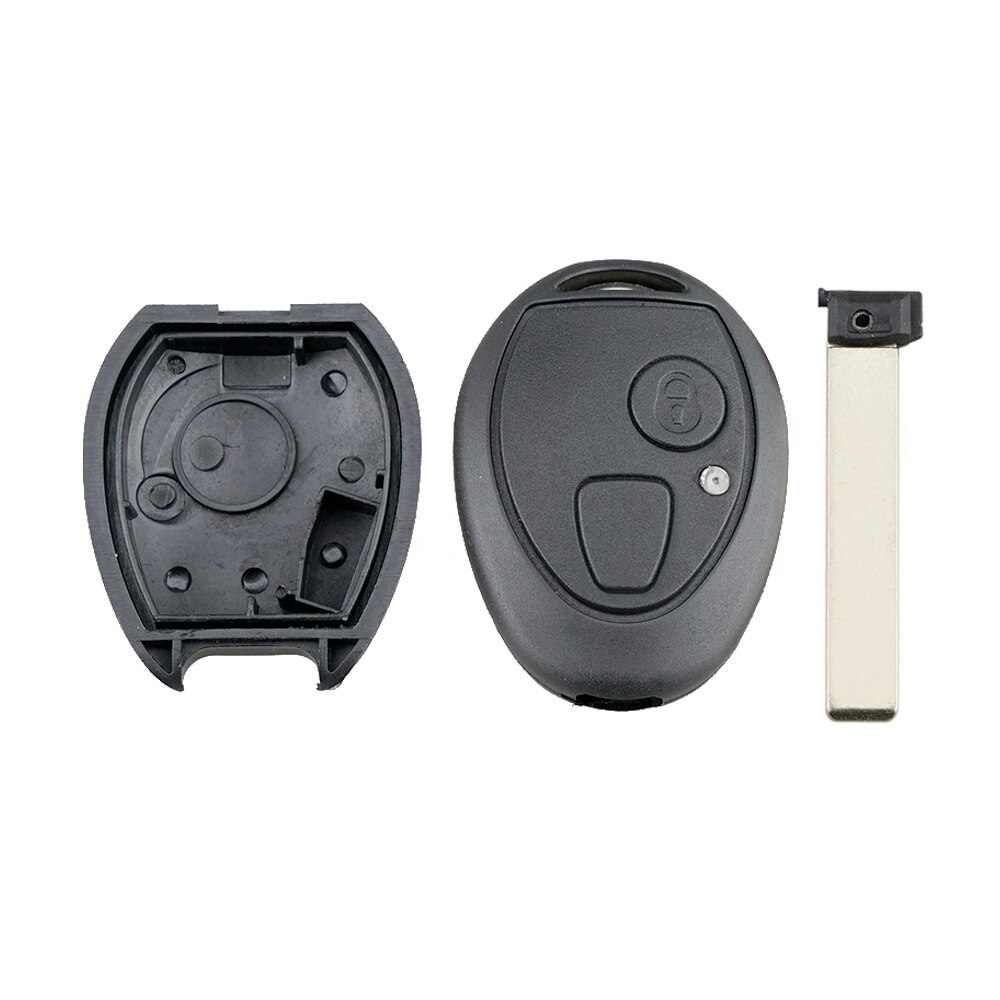 2 Button Car Key Replacement Remote Car Key Shell ... – Grandado