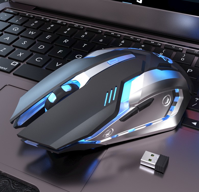 Wireless Gaming Rechargeable Mouse 2.4GHz 1600 DPI... – Grandado