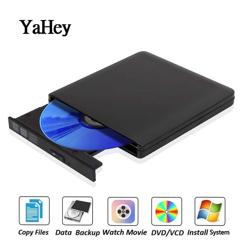 Externe Optische Drive USB 3.0 DVD Brander DVD ROM... – Vicedeal