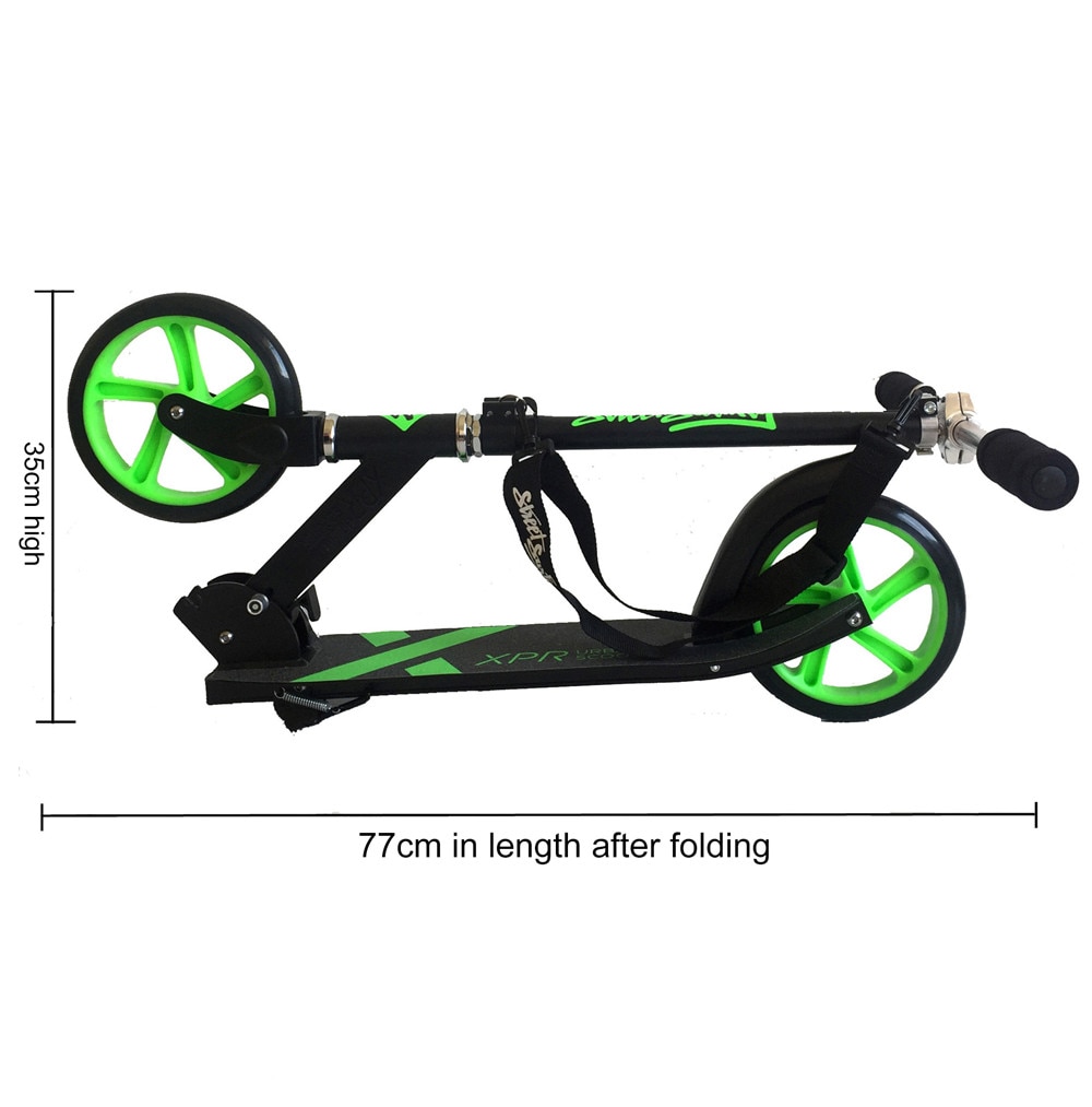 Two wheels Folding Kick Scooter Adults Kids Portab... – Grandado