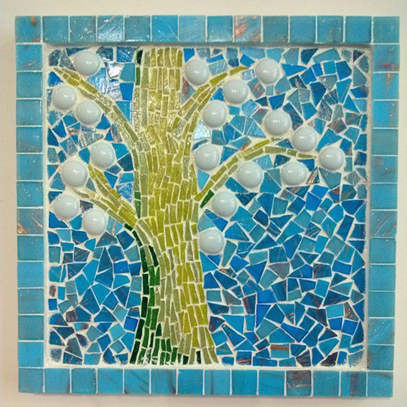 30Pcs 60Pcs Mosaic Inlay Tiles DIY Wall Handmade G... – Grandado