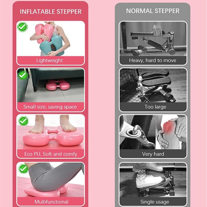 Inflatable Stepper Trainer Gym Equipment 3 In 1 Ba... – Grandado