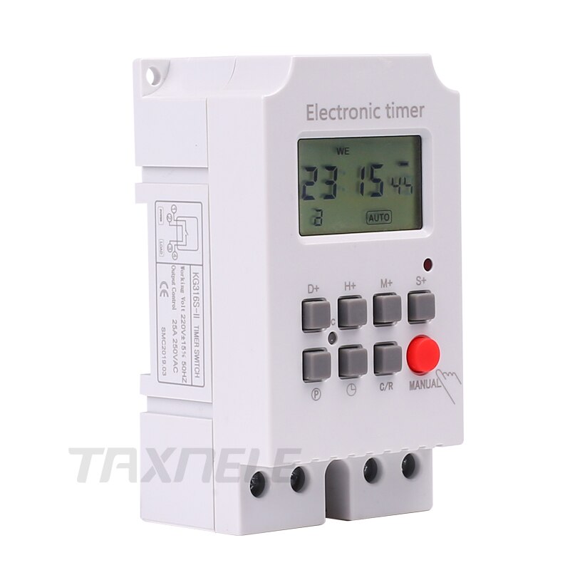 KG316 S High Load 30A 220V 7 Days Weekly Digital E... – Vicedeal