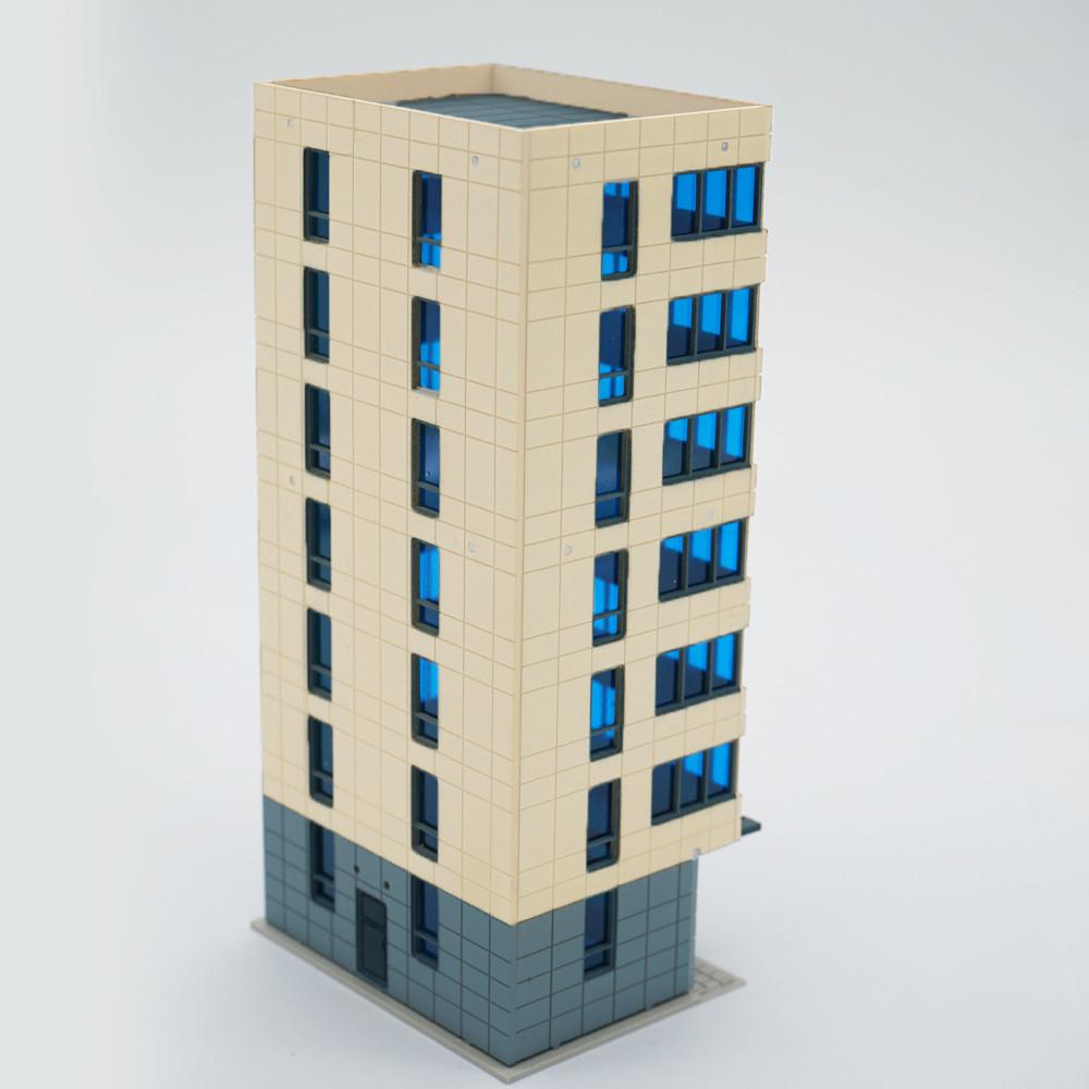 Outland Models Colored Modern City Building Tall A... – Grandado