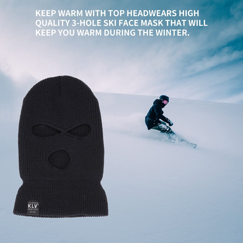 Men Balaclava Knit Cap Outdoor Full Face Cover Hea... – Vicedeal