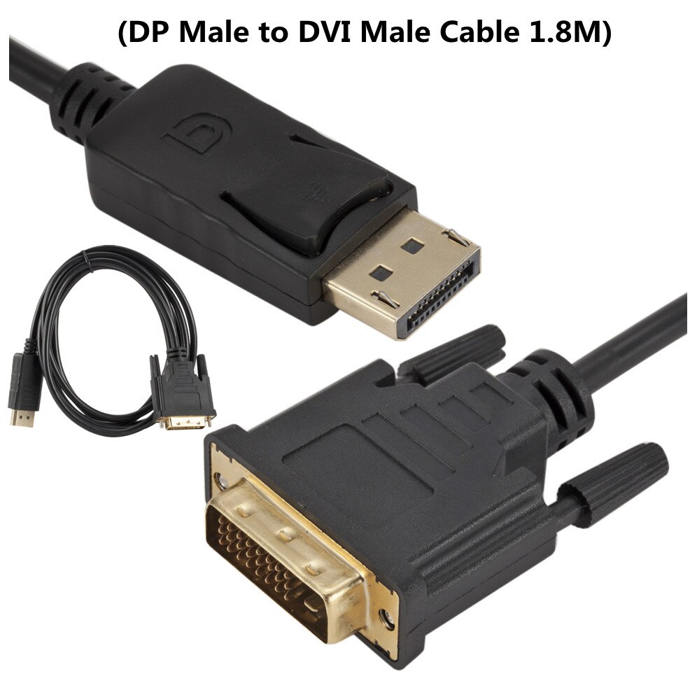 LccKaa-Puerto de pantalla DisplayPort DP a DVI, Ca... – Grandado