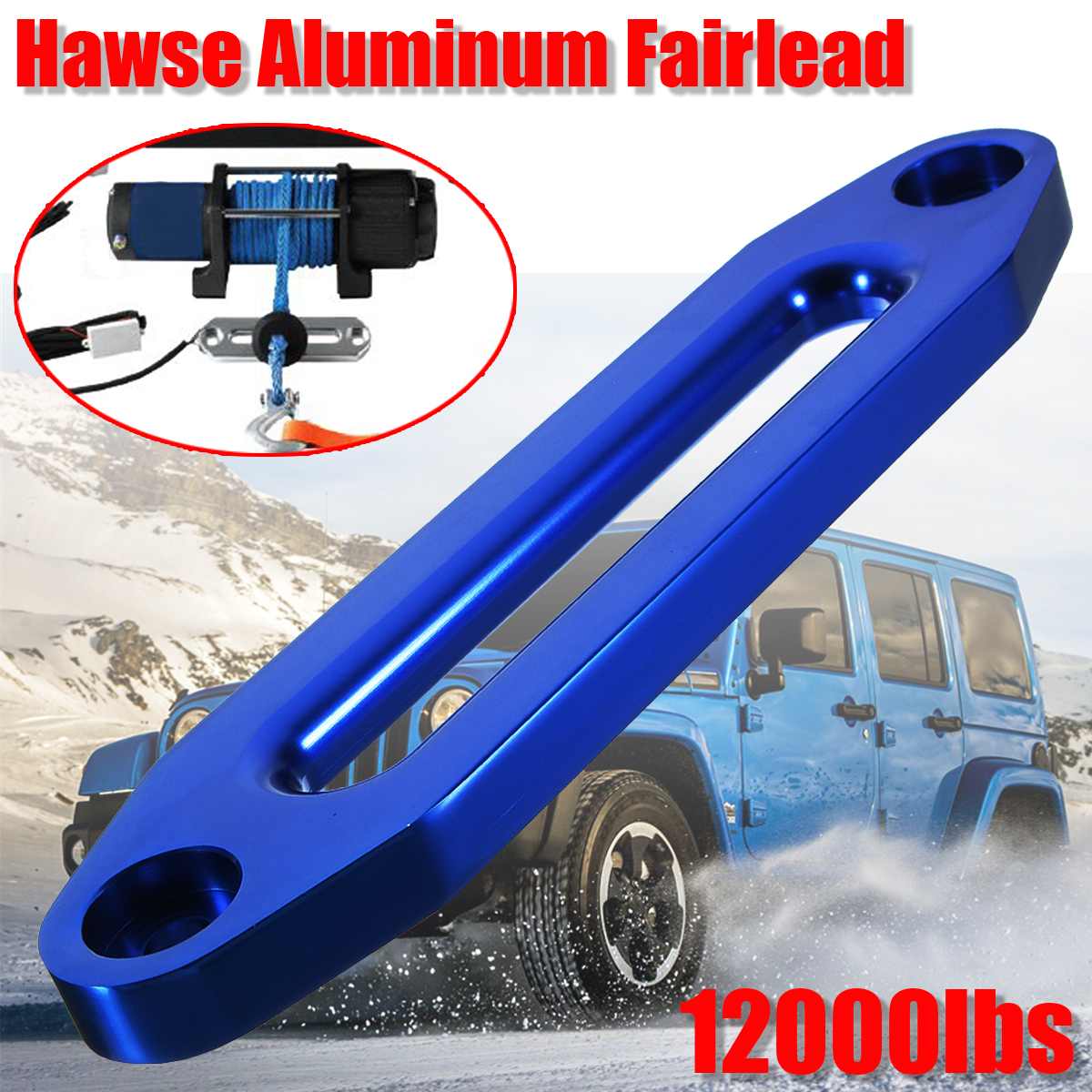 10 inch 12000lbs Hawse Aluminium Fairlead Voor Lie... – Grandado