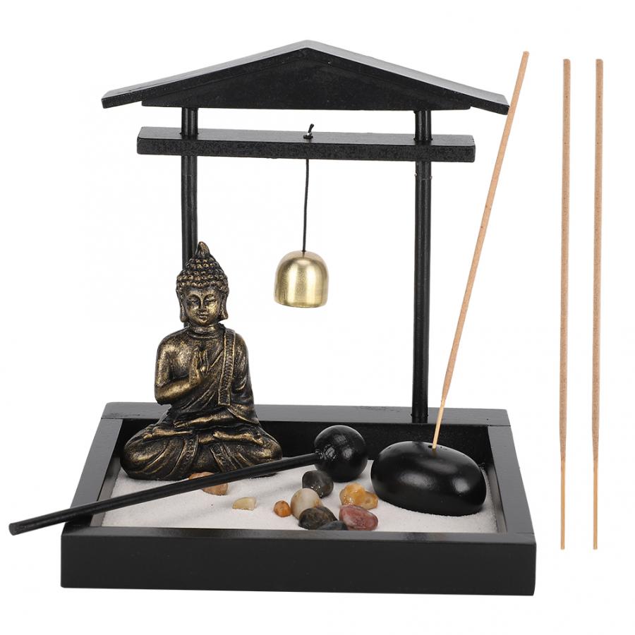 Zen Style Buddha Sand Tray Decoration Innovative H... – Grandado