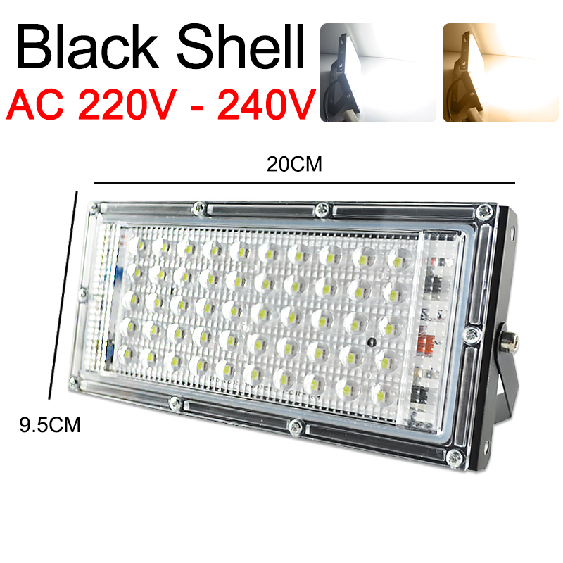 Led Overstroming Licht 50W 3000 K 6000 K Schijnwer... – Vicedeal