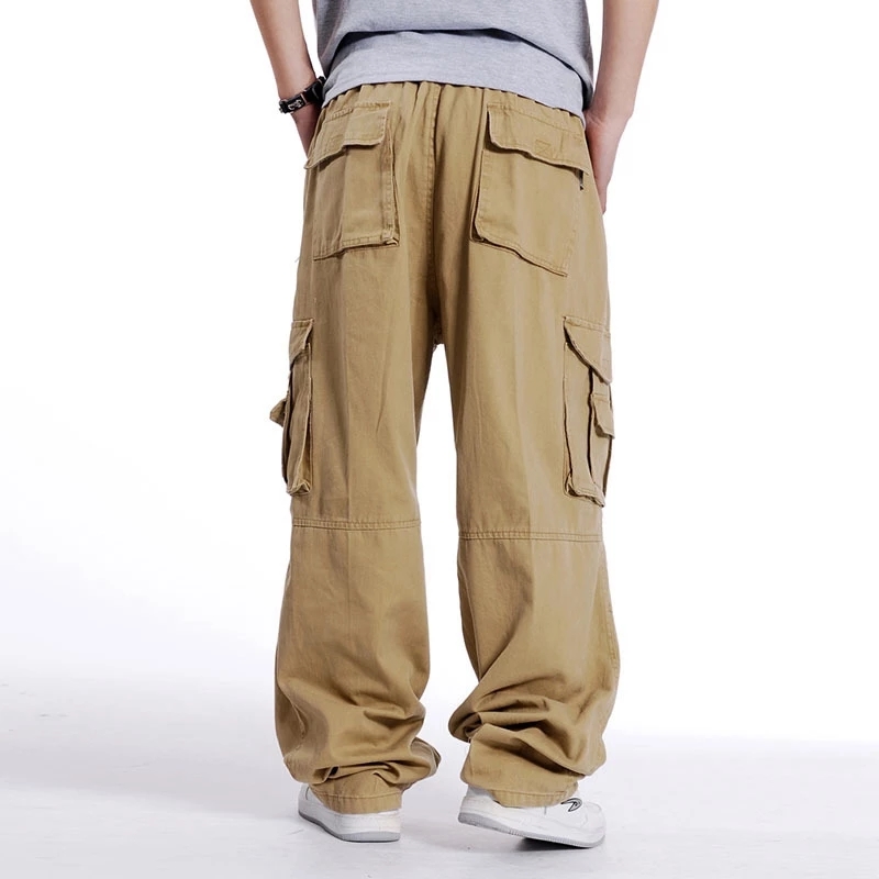 Size 8XL 135KG spring summer Men thick cargo pants... – Grandado