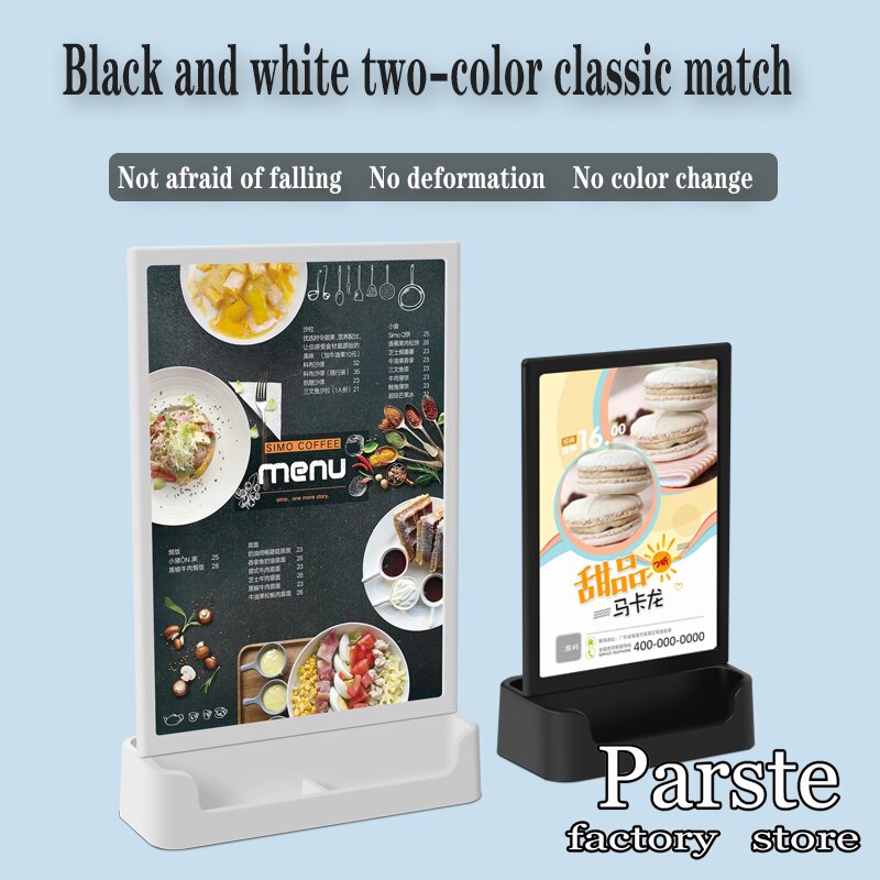 Présentoir de prix multifonctionnel, A4, haut de g... – Grandado