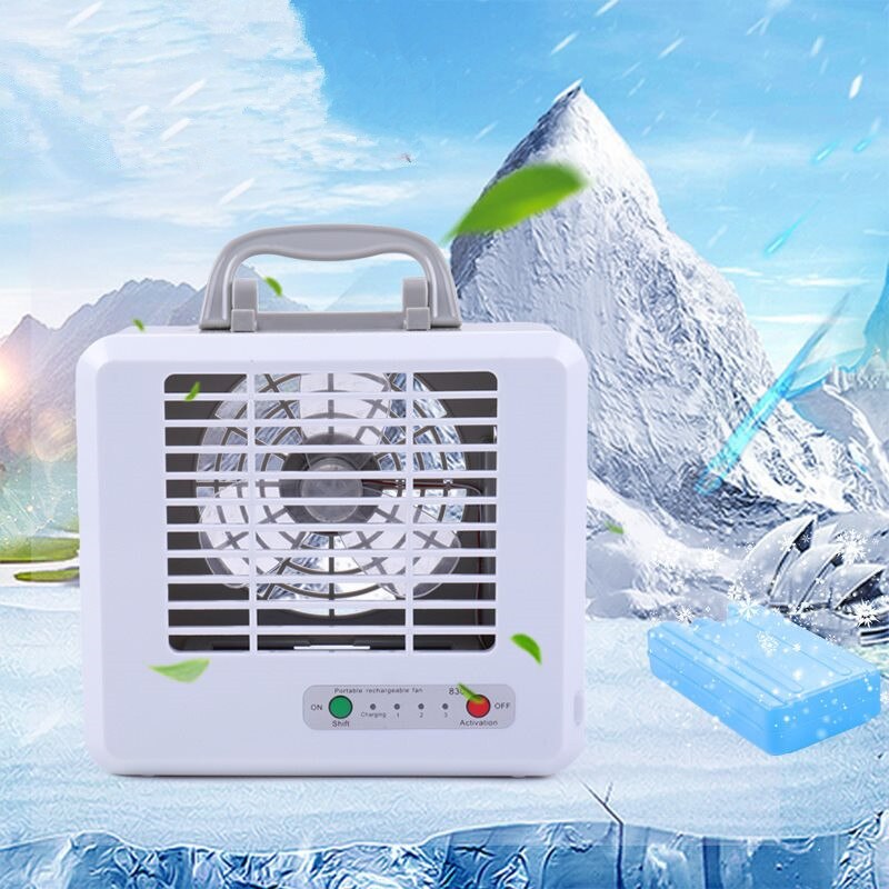 USB Mini Portable Air Conditioner Cooler Fan Deskt... – Vicedeal