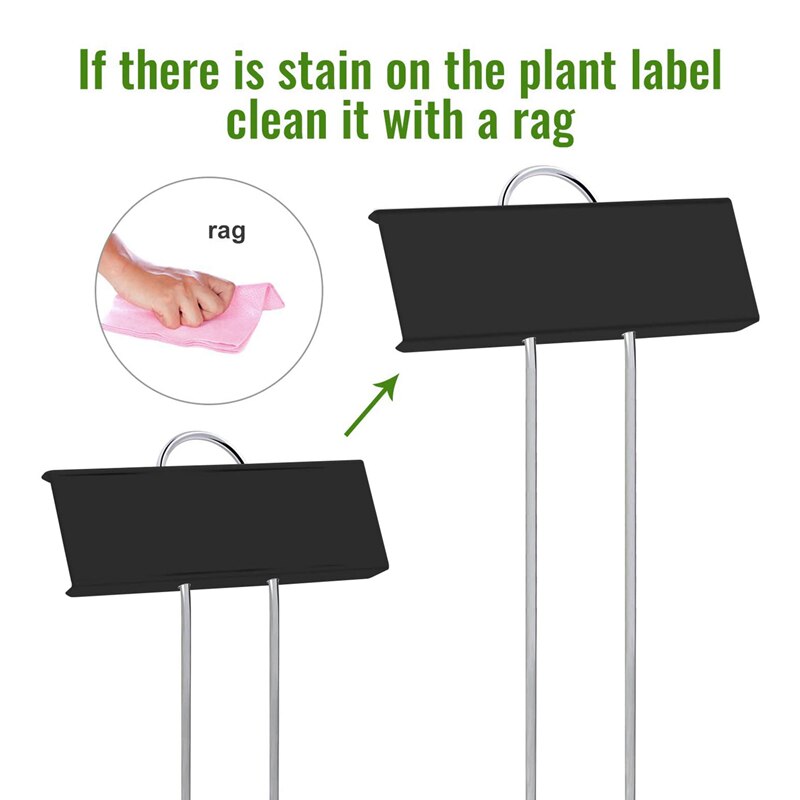 30 Pcs Metal Plant Labels Weatherproof Garden Mark... – Grandado