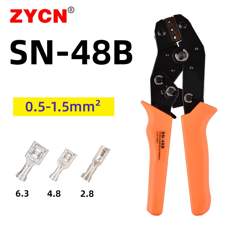 COLORS SN-48B Crimping Pliers Tool 2.8mm Female Sp... – Grandado