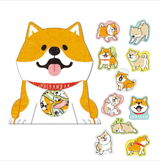 30pcs/Pack Kawaii Dog Shibanban Animal DIY Scrapbo... – Grandado