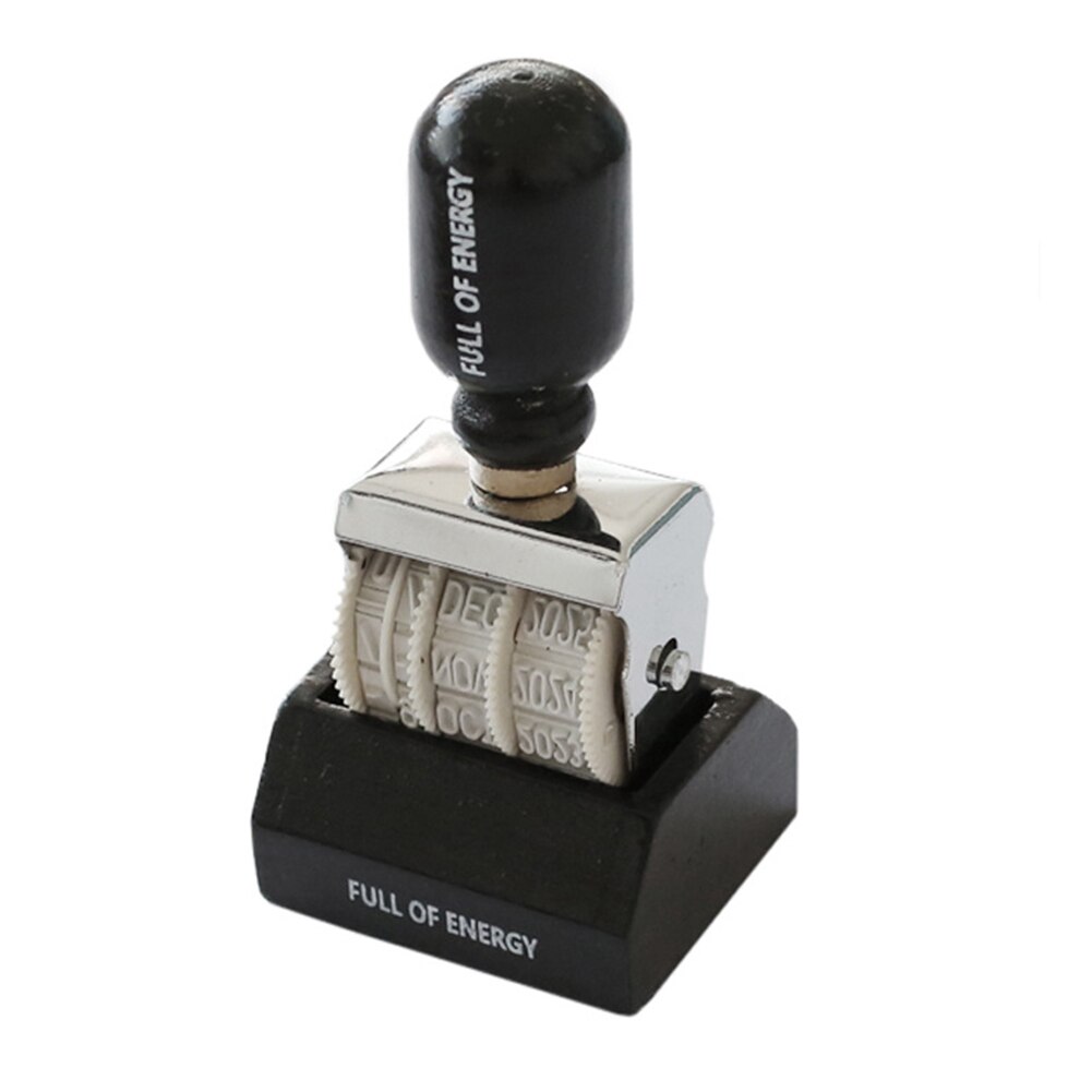 Date Stamp Retro DIY Craft Tools Date Rolling Stam... – Grandado