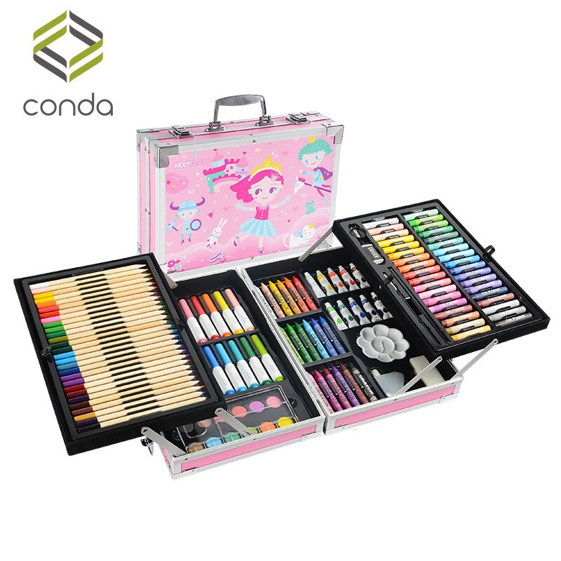 Children's Drawing Set Box Drawing Tools Pupils Wa... – Vicedeal