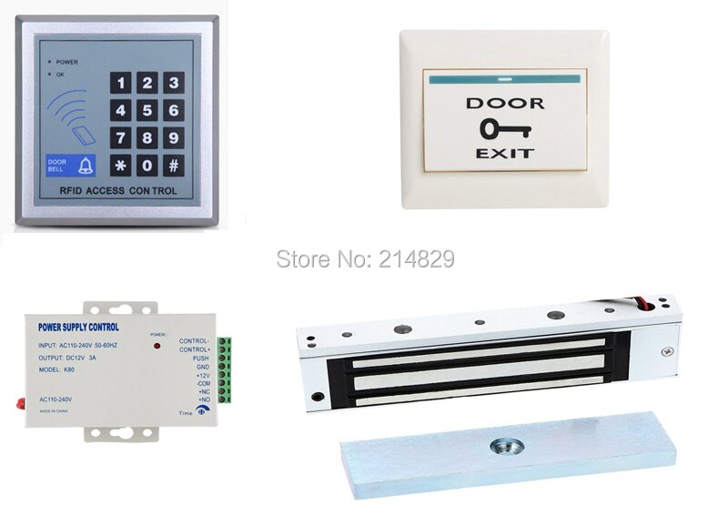 Full RFID Door Access Control System Kit Set of 18... – Vicedeal