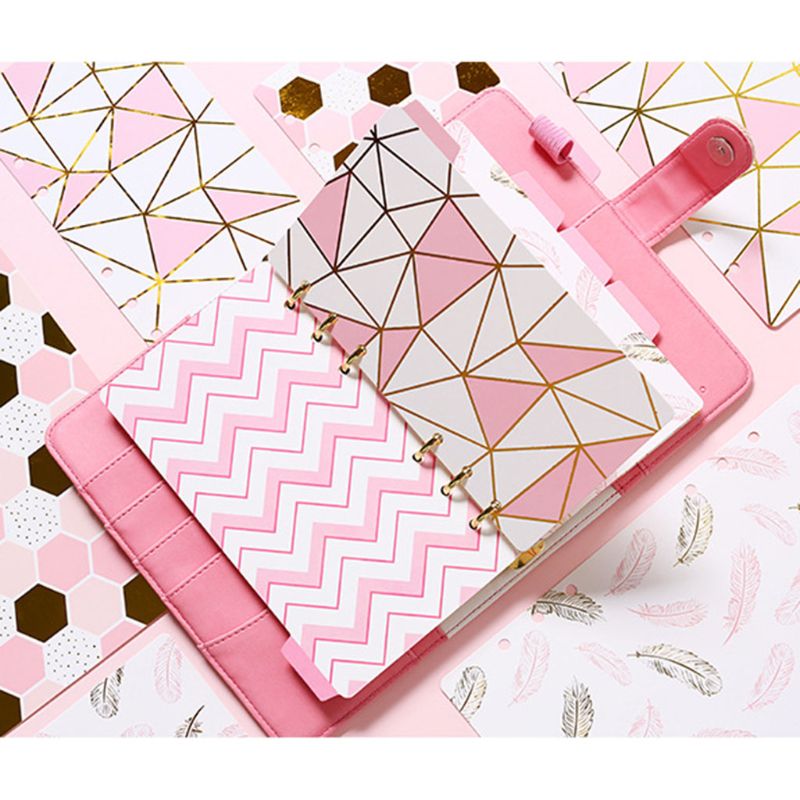 1Set A5 A6 Loose Leaf Notebook Divider 6 Hole Inde... – Grandado