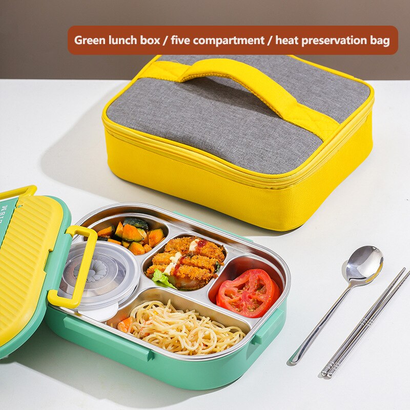 Bento Box Voor Vrouwen Magnetron Rvs Lunchbox Verz... – Grandado