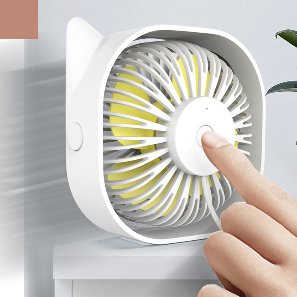 Rotatable USB Desktop Fan Cats Ears Portable Mini ... – Vicedeal