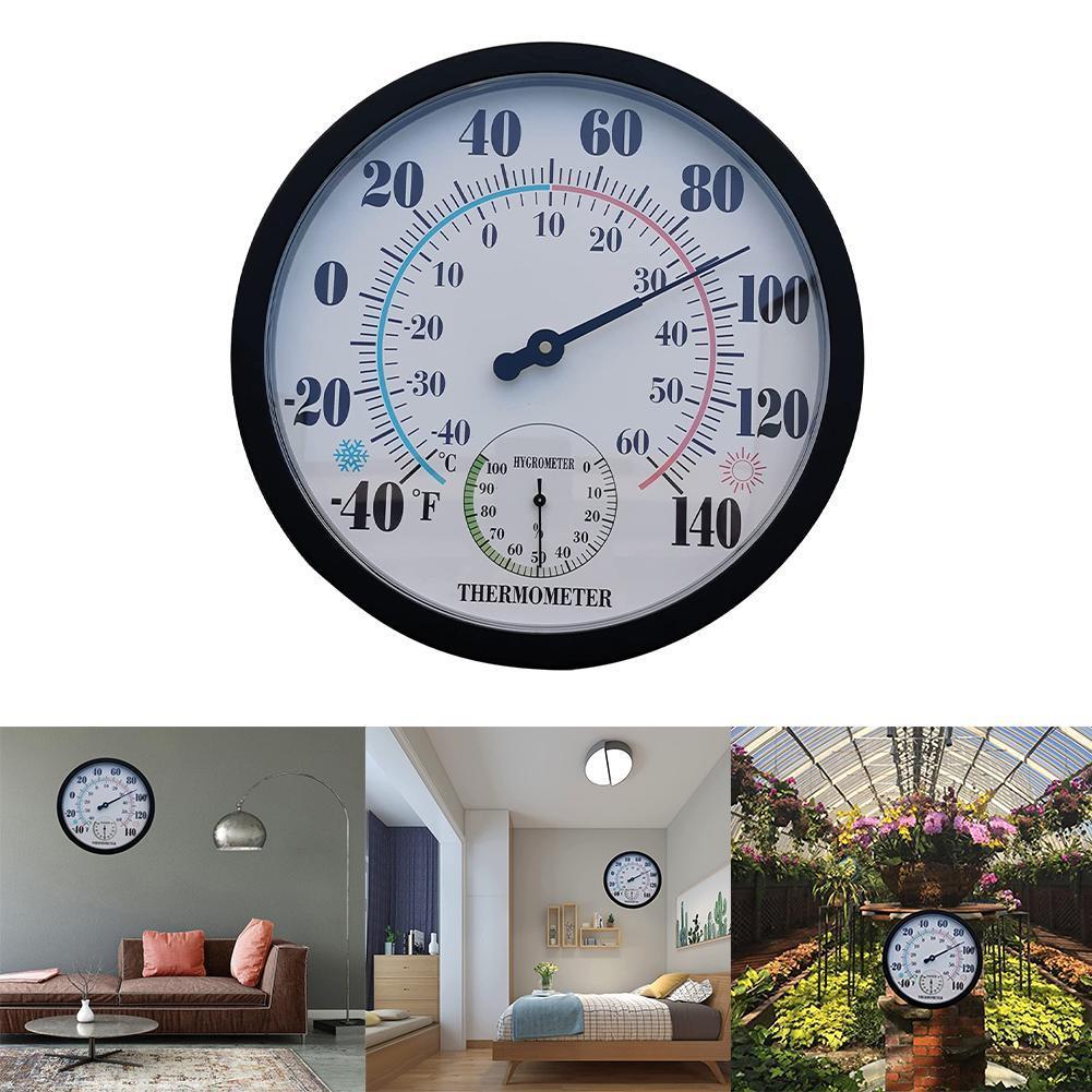 Mechanical Thermometer Meter Outdoor Garden Humidi... – Grandado