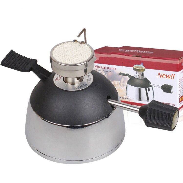 Black/coffee Mini Gas stove Outdoor Portable Ceram... – Vicedeal