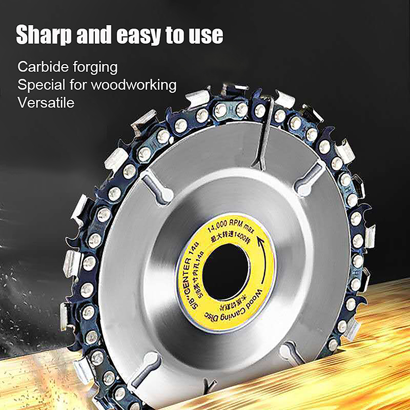 4 Inch 22 Tooth Angle Grinder Dedicated Chain Disc... – Grandado