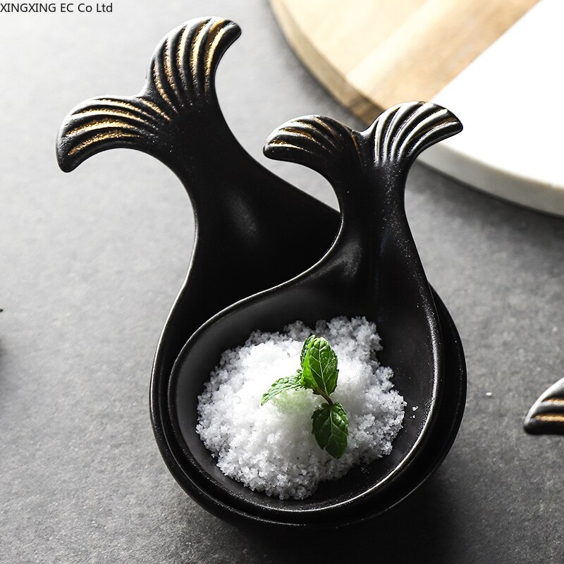 Retro Snack Dish Vinegar Dish Whale Plate Ceramic ... – Vicedeal