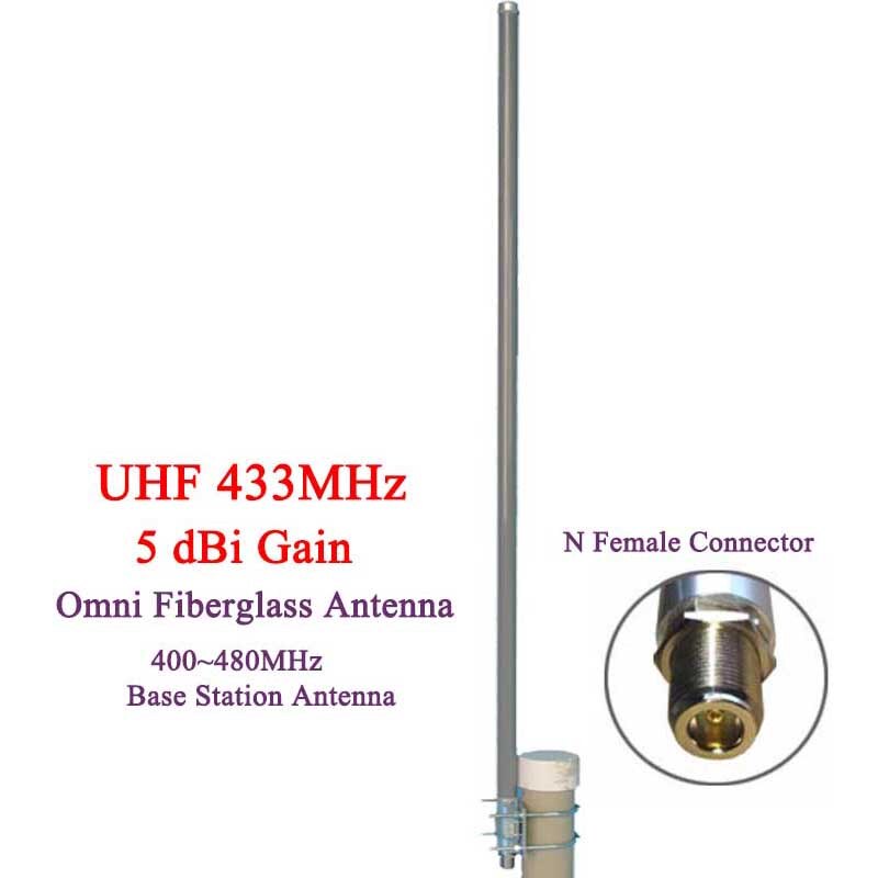 433 MHz omni glasvezel antenne UHF400-480MHz basis... – Vicedeal