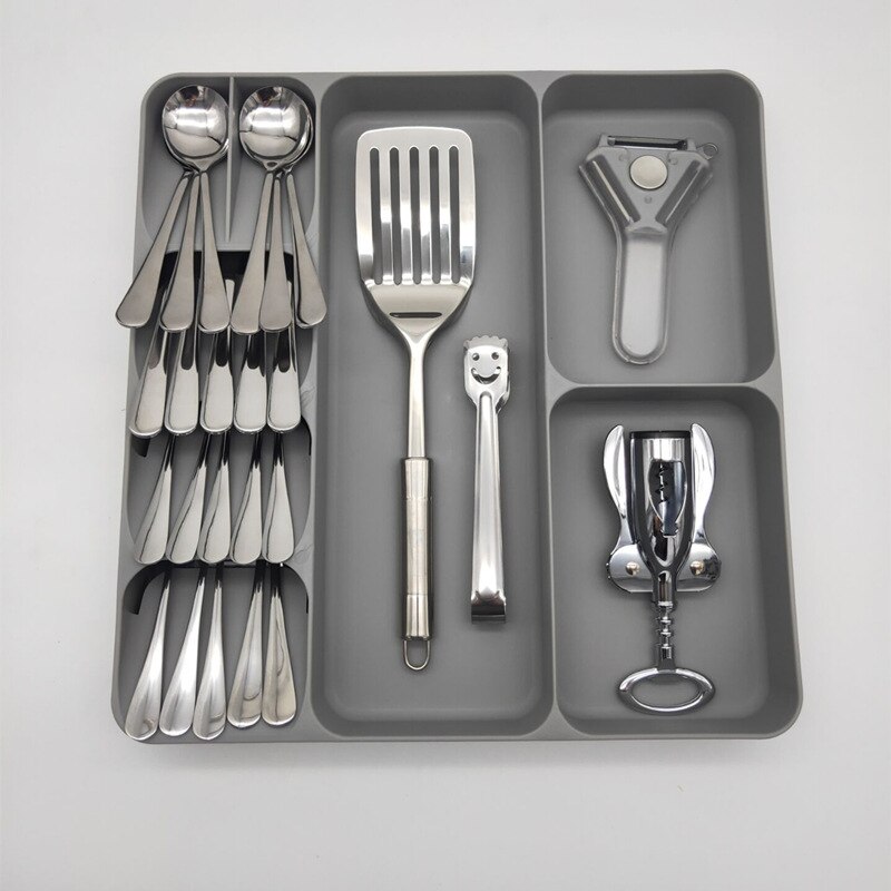Soup Spoon Tableware Drawer Storage Box Kitchen Kn... – Grandado