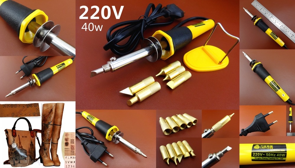 1set 220V Leather Wood Craft Carving Pyrography Bu... – Vicedeal