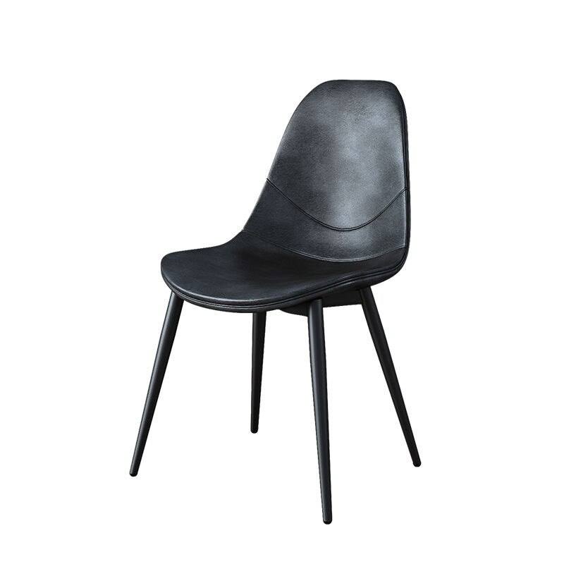 Dining Chair Metall Dining chair Leather Dining Ch... – Grandado