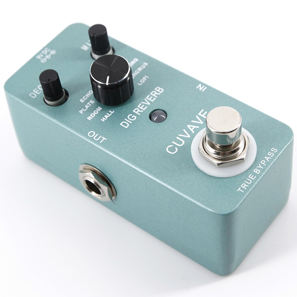 Cuvave Mini Digital Reverb Guitar Effect Pedal 9 R... – Grandado