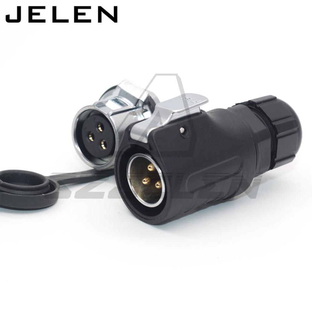 XHE20, IP67 3pin Waterproof conector , LED power c... – Grandado