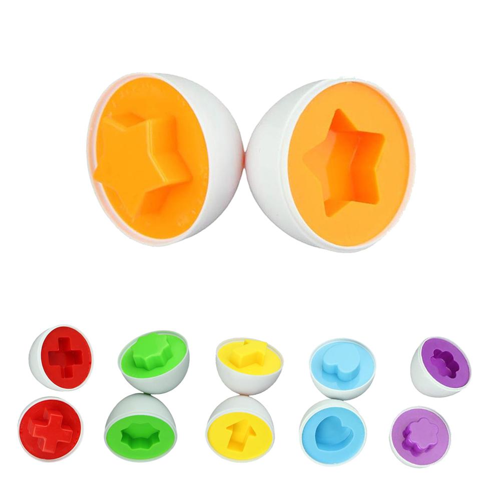 6pcs Colorful Smart Eggs Learning Education Toys M... – Grandado