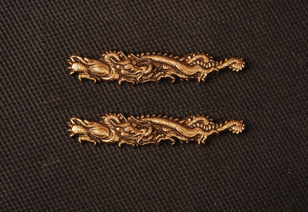 A Pair of Delicate Menuki for Japanese Sword Samur... – Vicedeal
