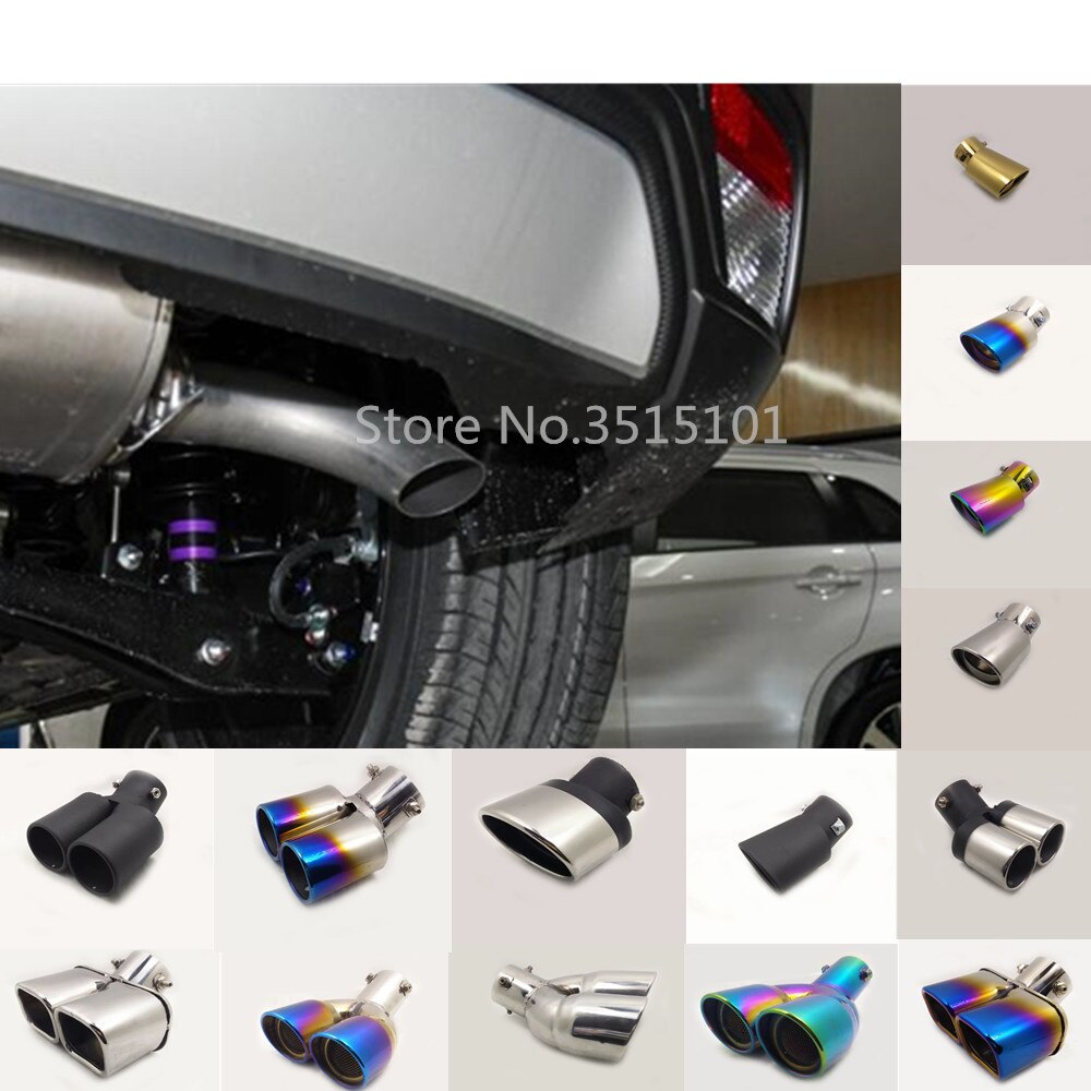 Voor Mitsubishi Eclipse Cross Auto Rvs Uitlaat Rvs... – Vicedeal