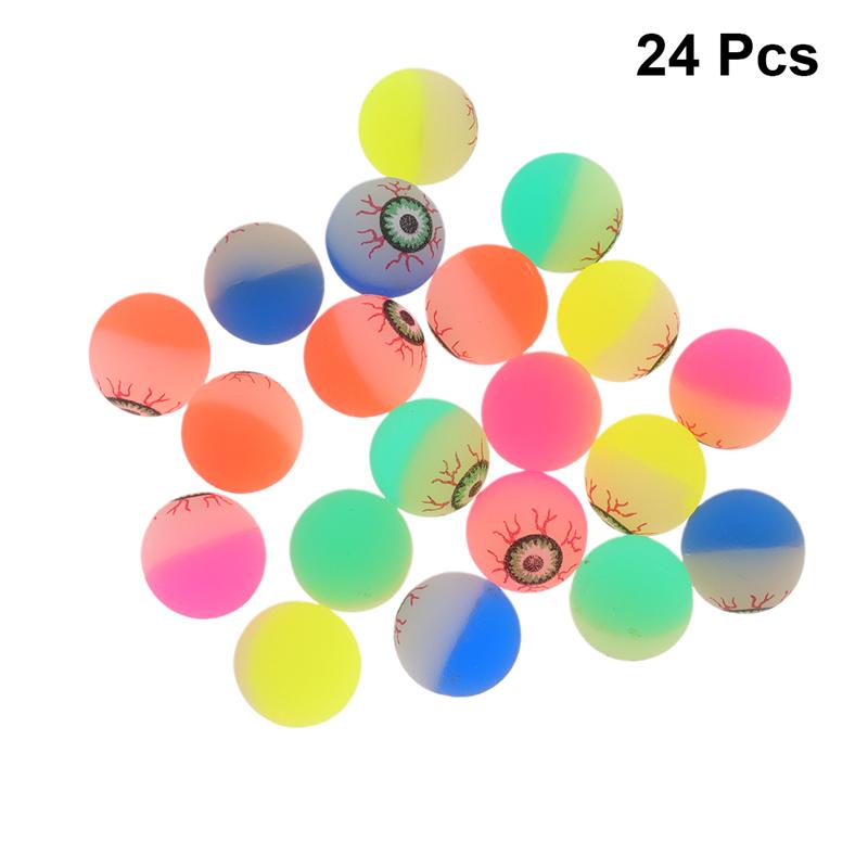 24 pcs Bouncing Balls Halloween Eyeball Toys Bounc... – Grandado