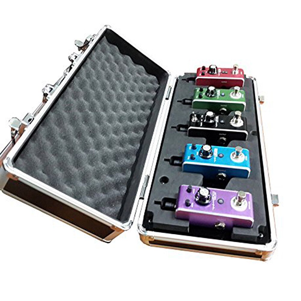 Aluminium Alloy Electric Guitar Pedal Board Case S... – Vicedeal