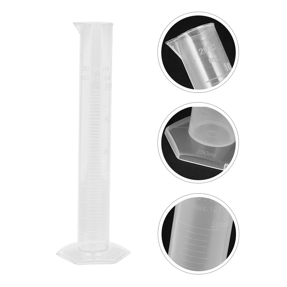1Pc Plastic Cylinders Measuring Cylinders Test Tub... – Vicedeal