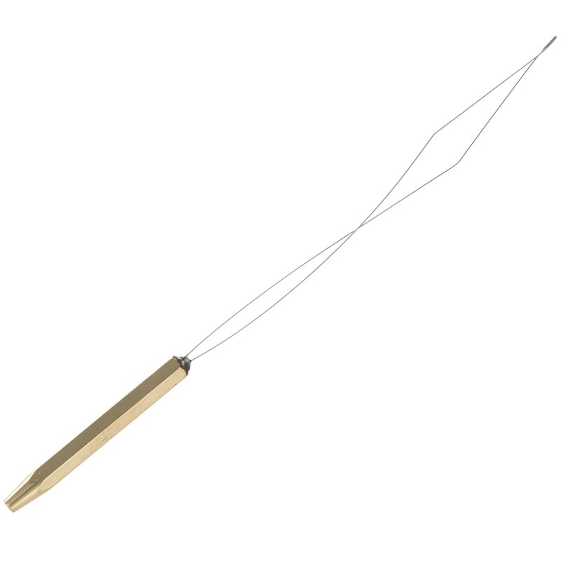 1PCS Extra-Long Brass Bobbin Threader Fly Tying To... – Grandado