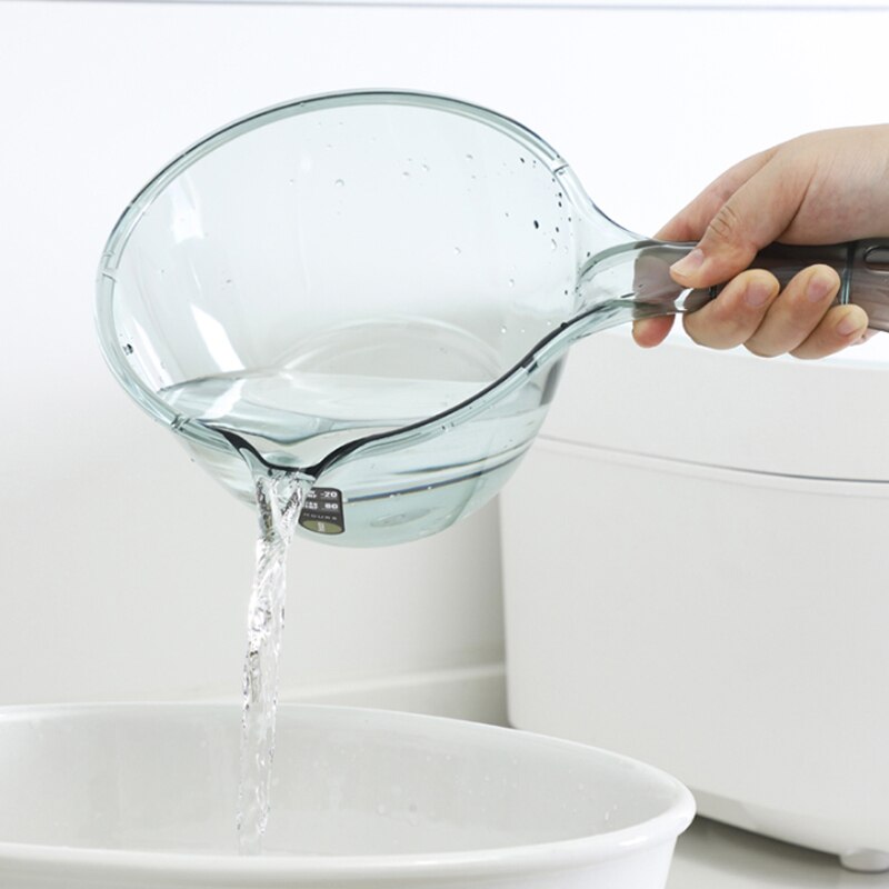 Wonderlife Transparent Plastic Water Spoon Anti-sk... – Grandado