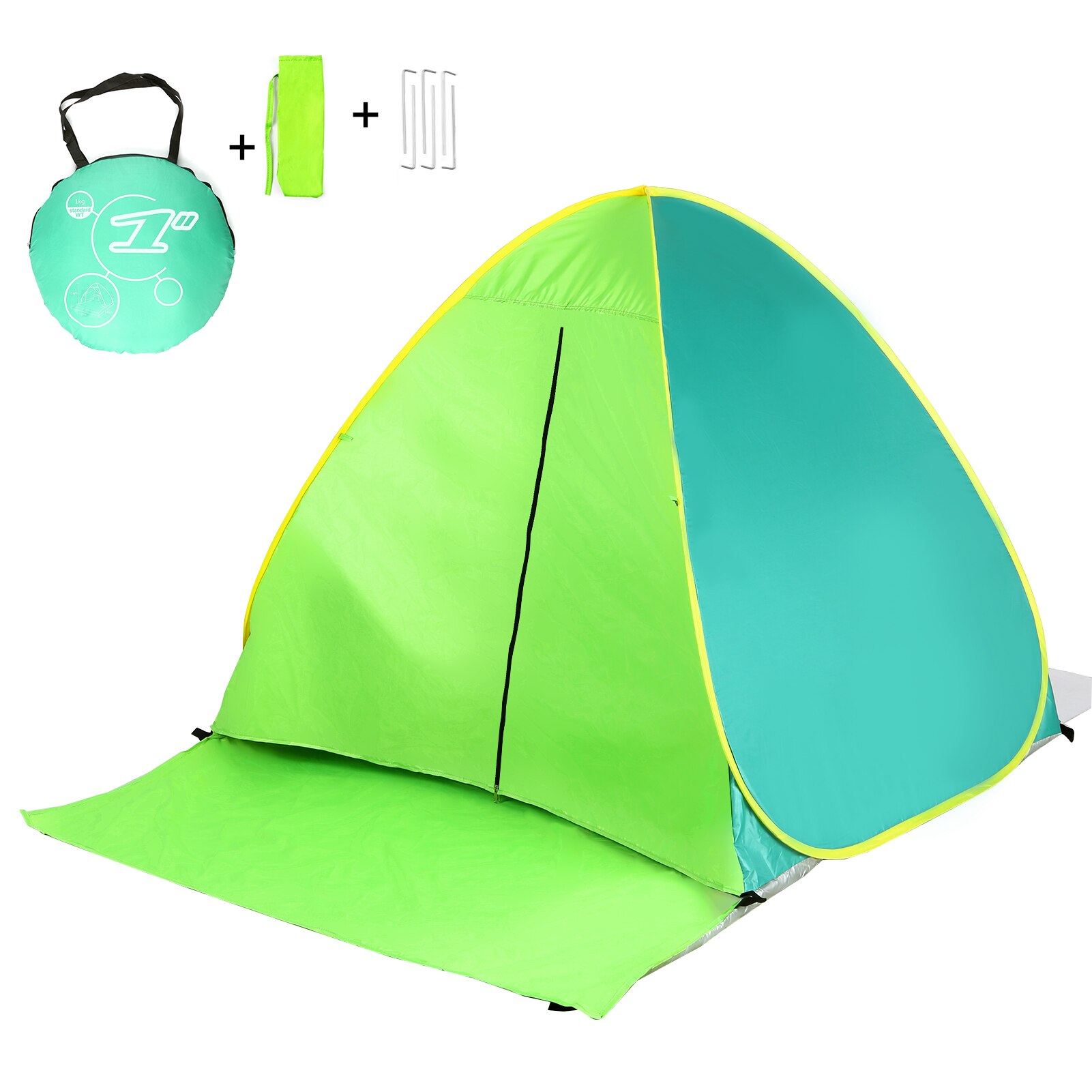Pop up Beach Tent Portable Instant Anti UV Sun She... – Grandado