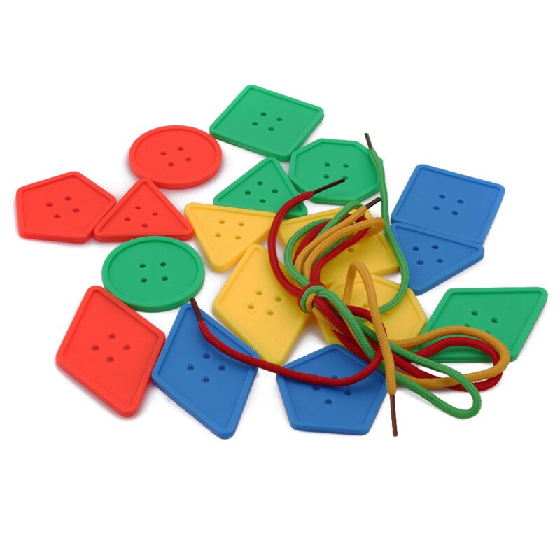 Threading Buttons Educational Toy Kids Children Co... – Vicedeal