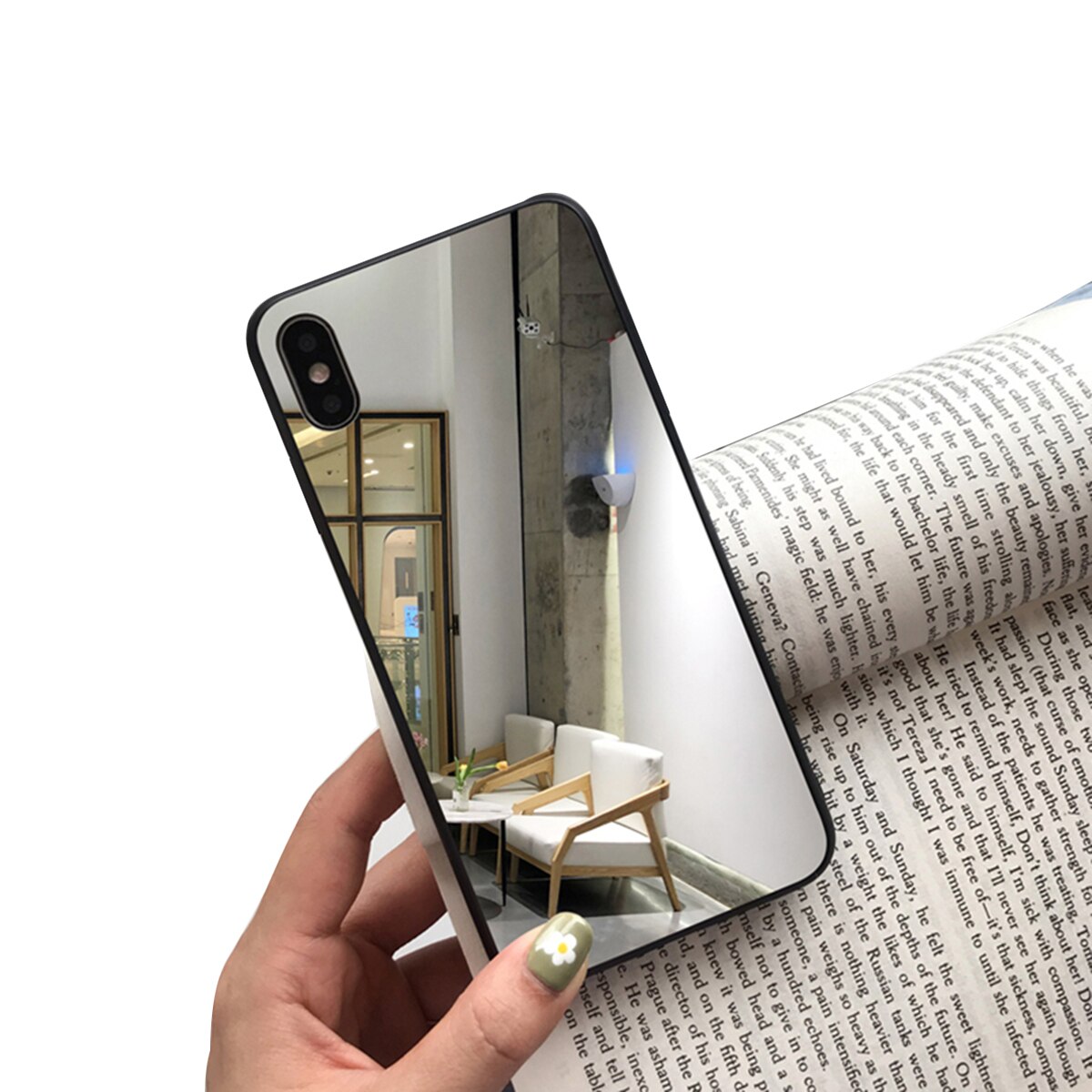 TPU Makeup Mirror Case For iPhone 11 Pro XS Max Xr... – Grandado